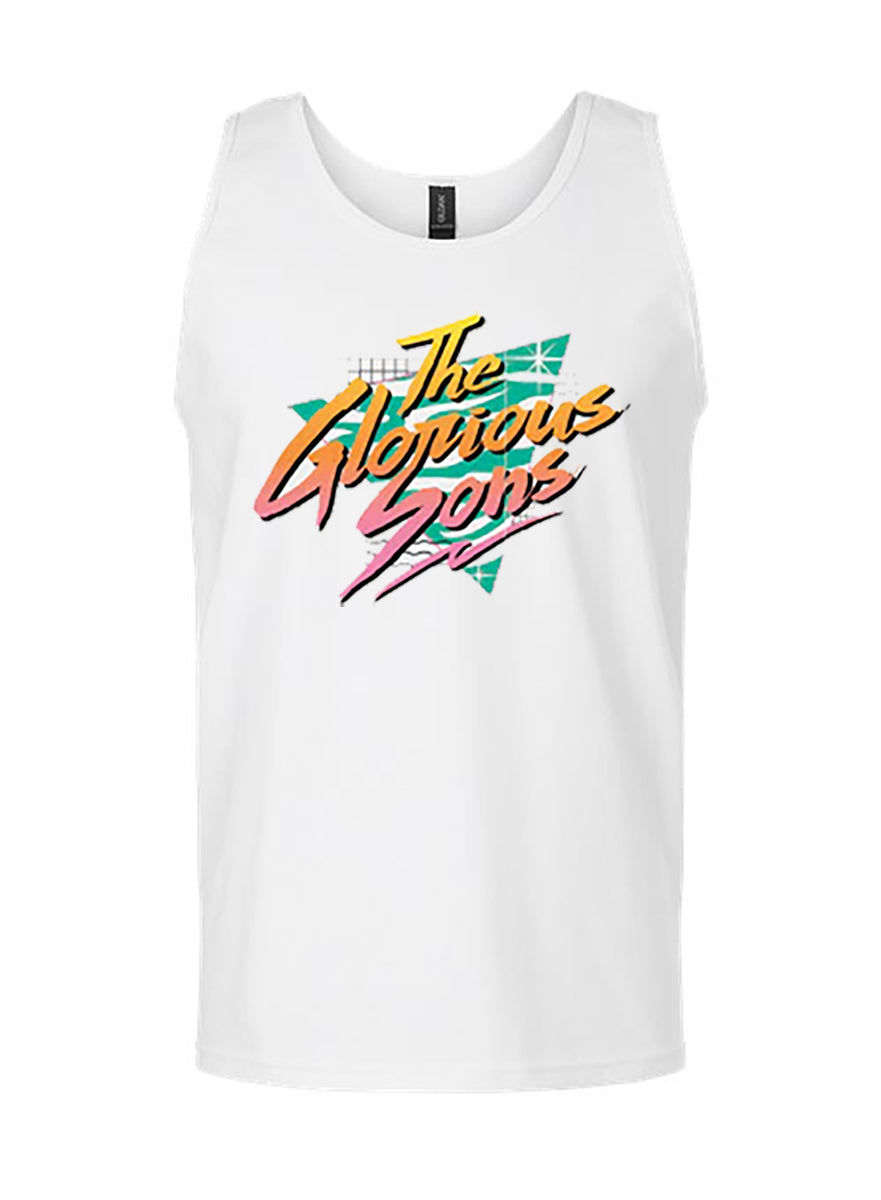 80'S LOGO WHITE TANK TOP – Glorious Sons